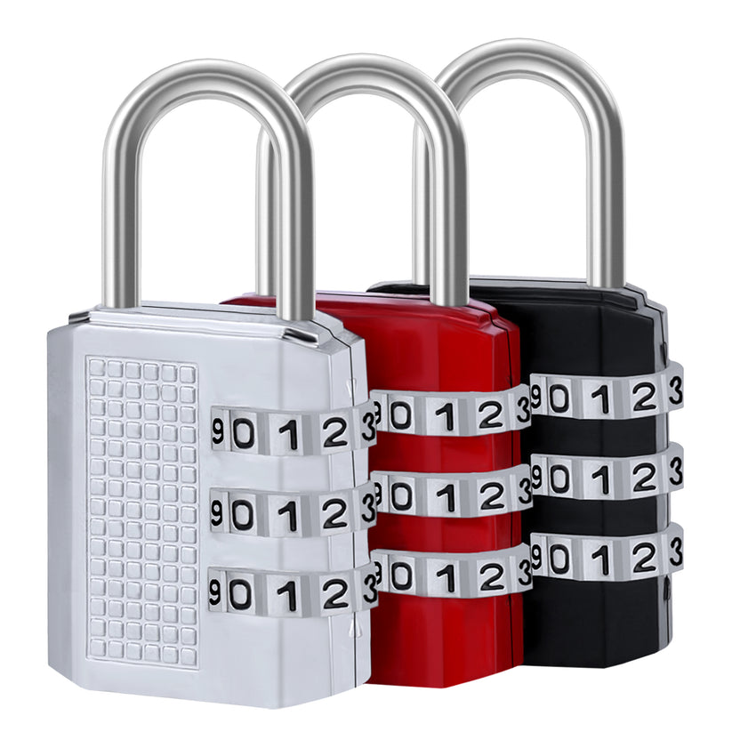 ABOUT SPACE Number Lock (3 Pack)- 3-Digit Number Combination (6 x 2.3c ...